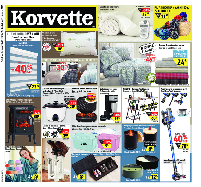 Circulaires - Korvette