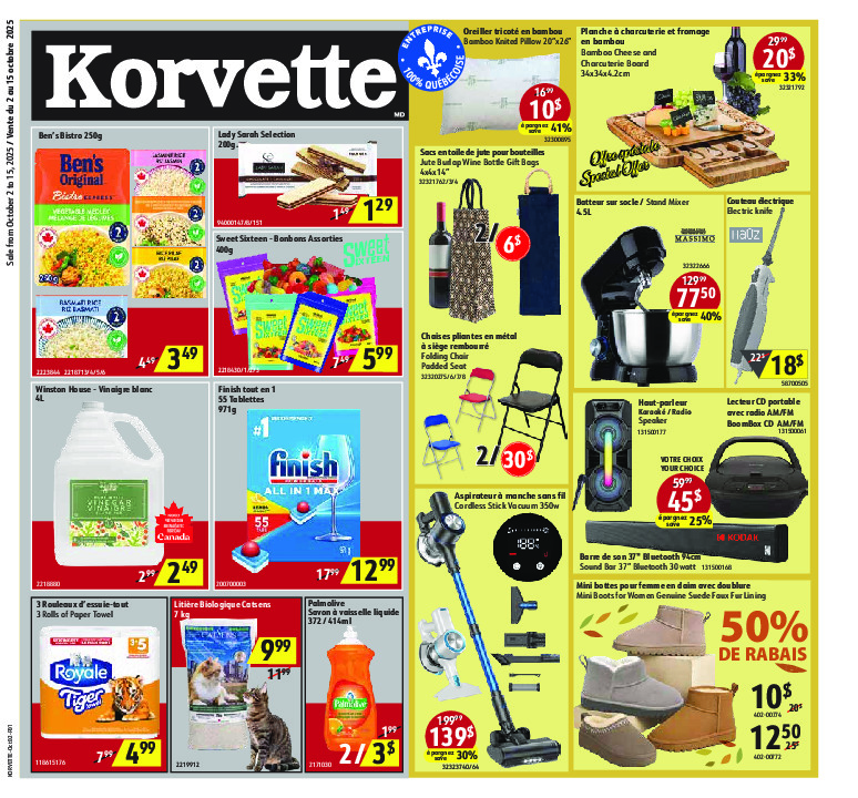 Circulaires - Korvette